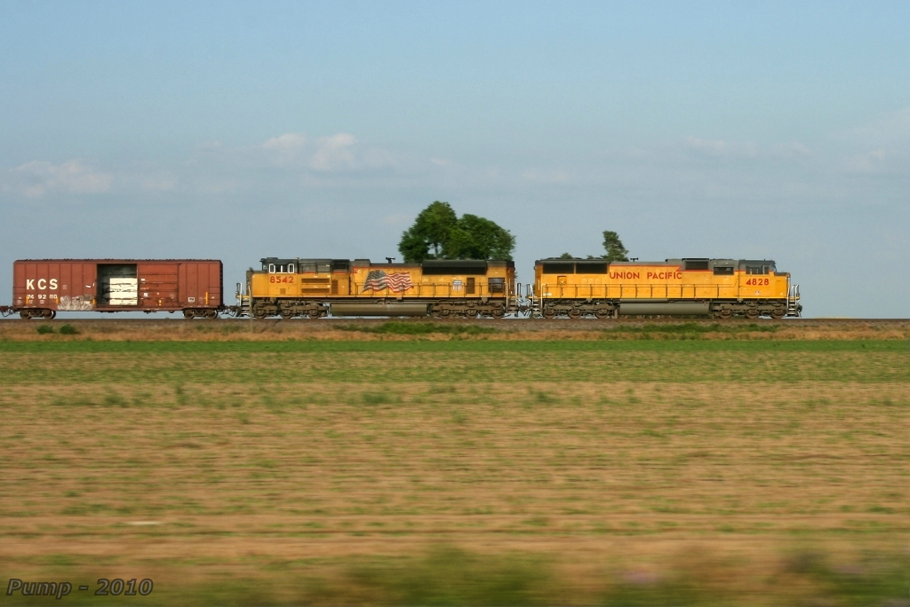 Southbound UP Manifest Train